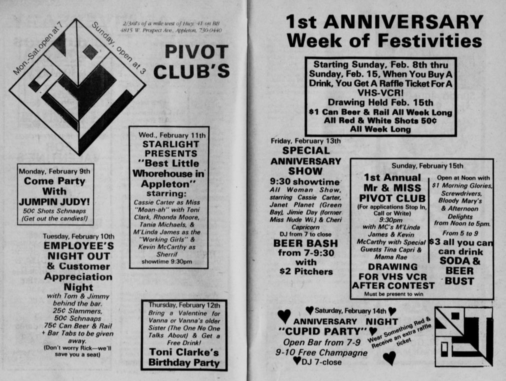 Pivot Club: Images-- Bars and Clubs in the History of Gay & Lesbian ...