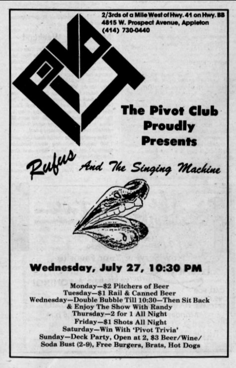 Pivot Club: Images-- Bars and Clubs in the History of Gay & Lesbian ...